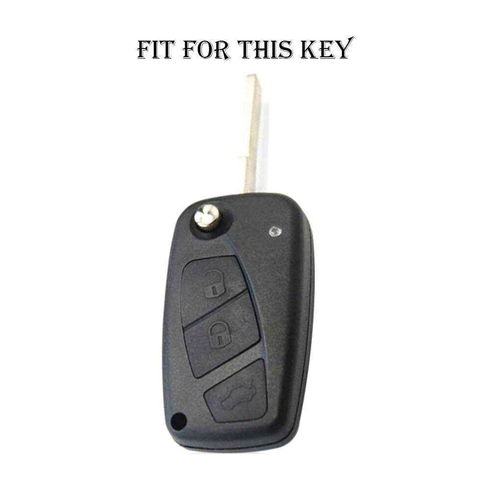 3 Button Silicone Car Key Cover Fob Case Holder fo... – Grandado