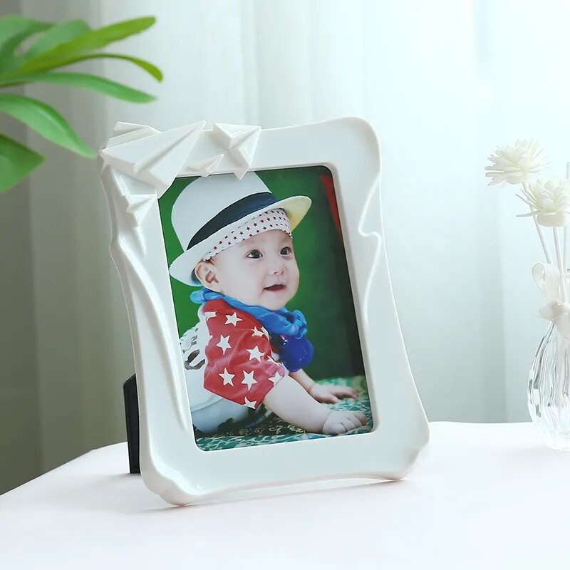 Simple Modern Photo Frame 7 Inch Paper Airplane Ch... – Vicedeal