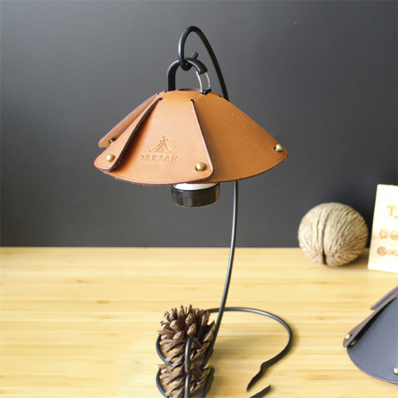 Vintage Chic Leather Lampshade PU Protector Dust C... – Vicedeal
