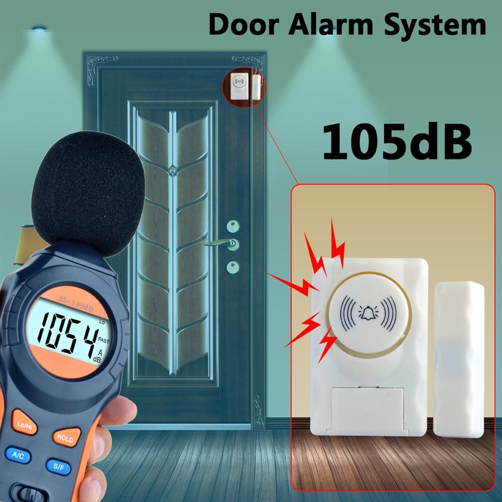 Wireless Home Security Door Window Alarm Warning S... – Grandado