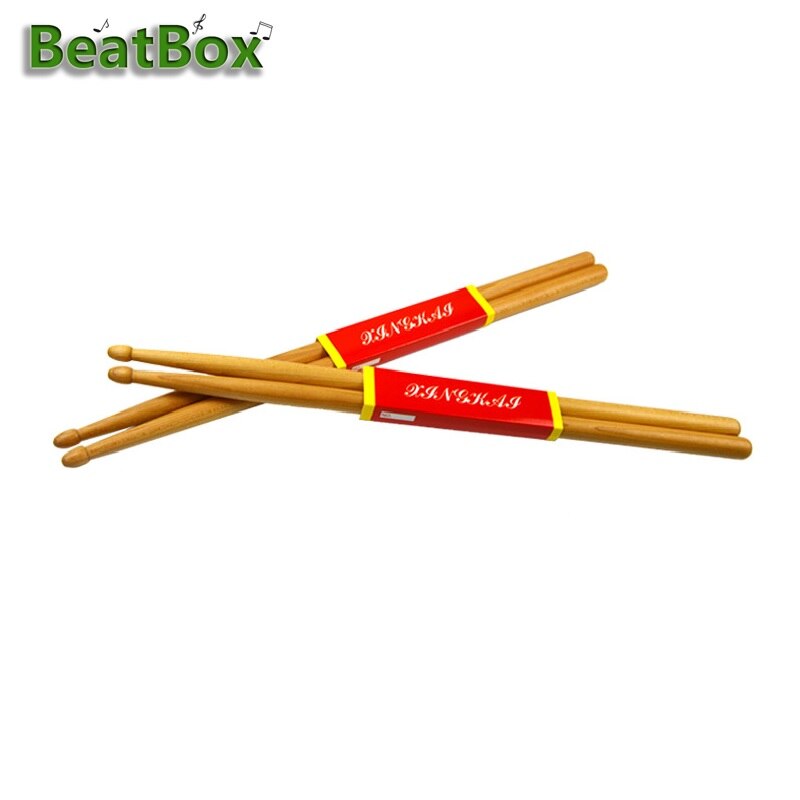 BeatBox Drum Sticks 5A Wood Tip Drumstick, Maple, ... – Grandado