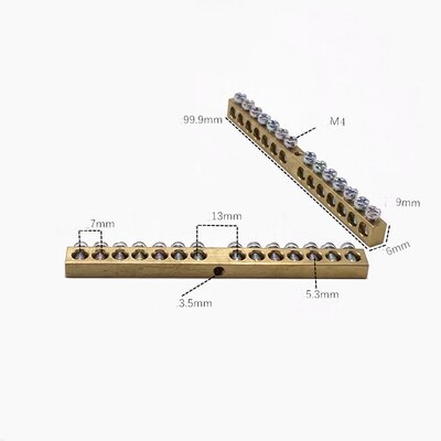 1pcs Copper terminal 6x9 brass zero ground connect... – Vicedeal
