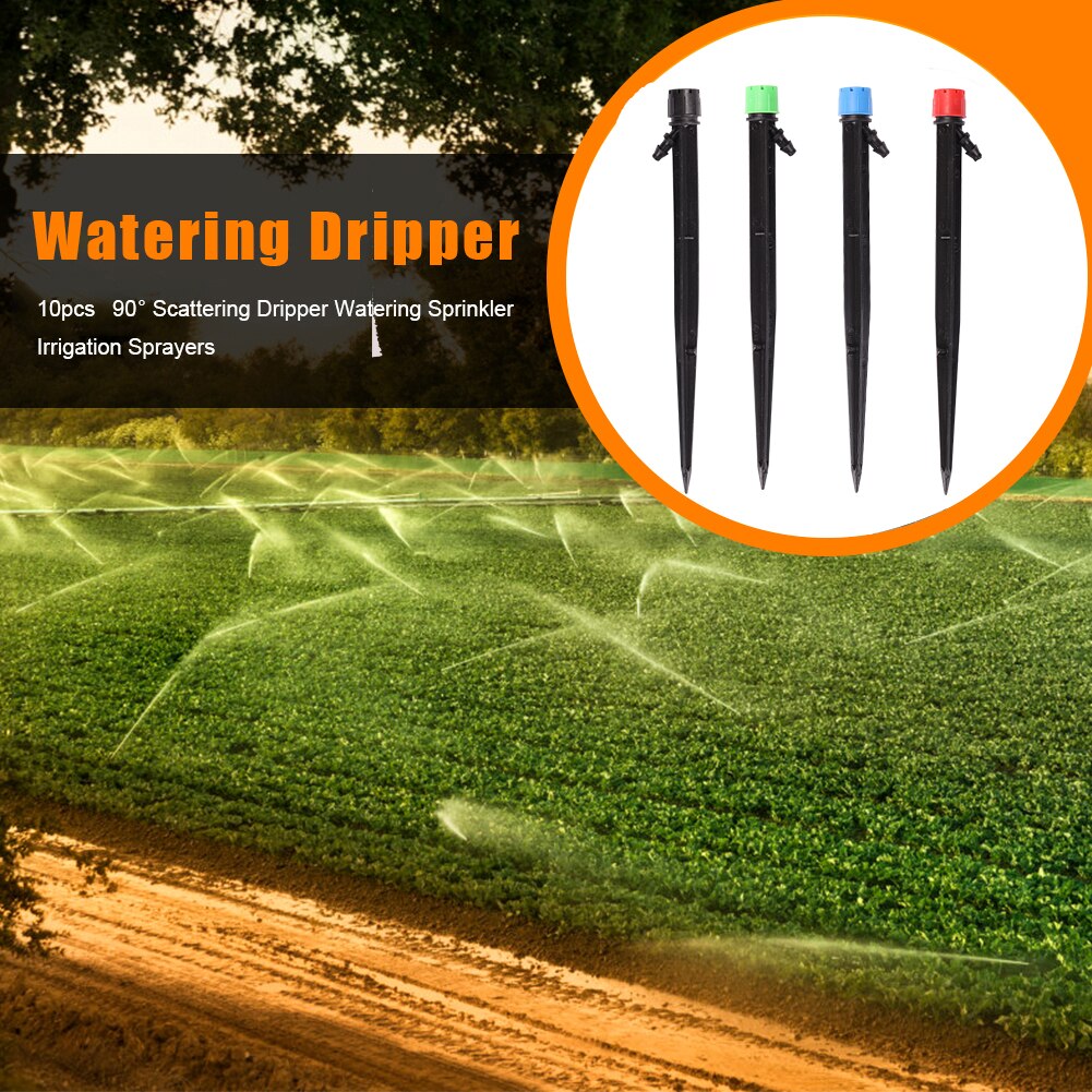 5 Pcs Adjustable 8 Hole Long Rod Dripper Garden Ir... – Vicedeal