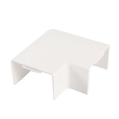 60mm x 40mm 2 Way PVC Flat Angle Mini Trunking Joi... – Grandado