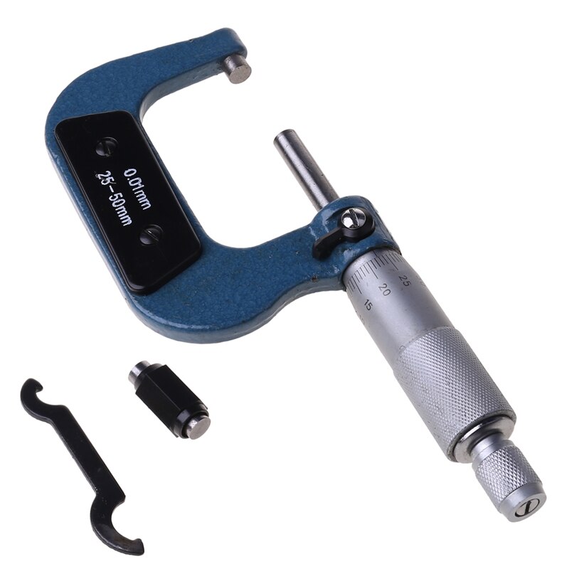 Outside Micrometer 25-50/50-75/75-100mm Metric Car... – Grandado