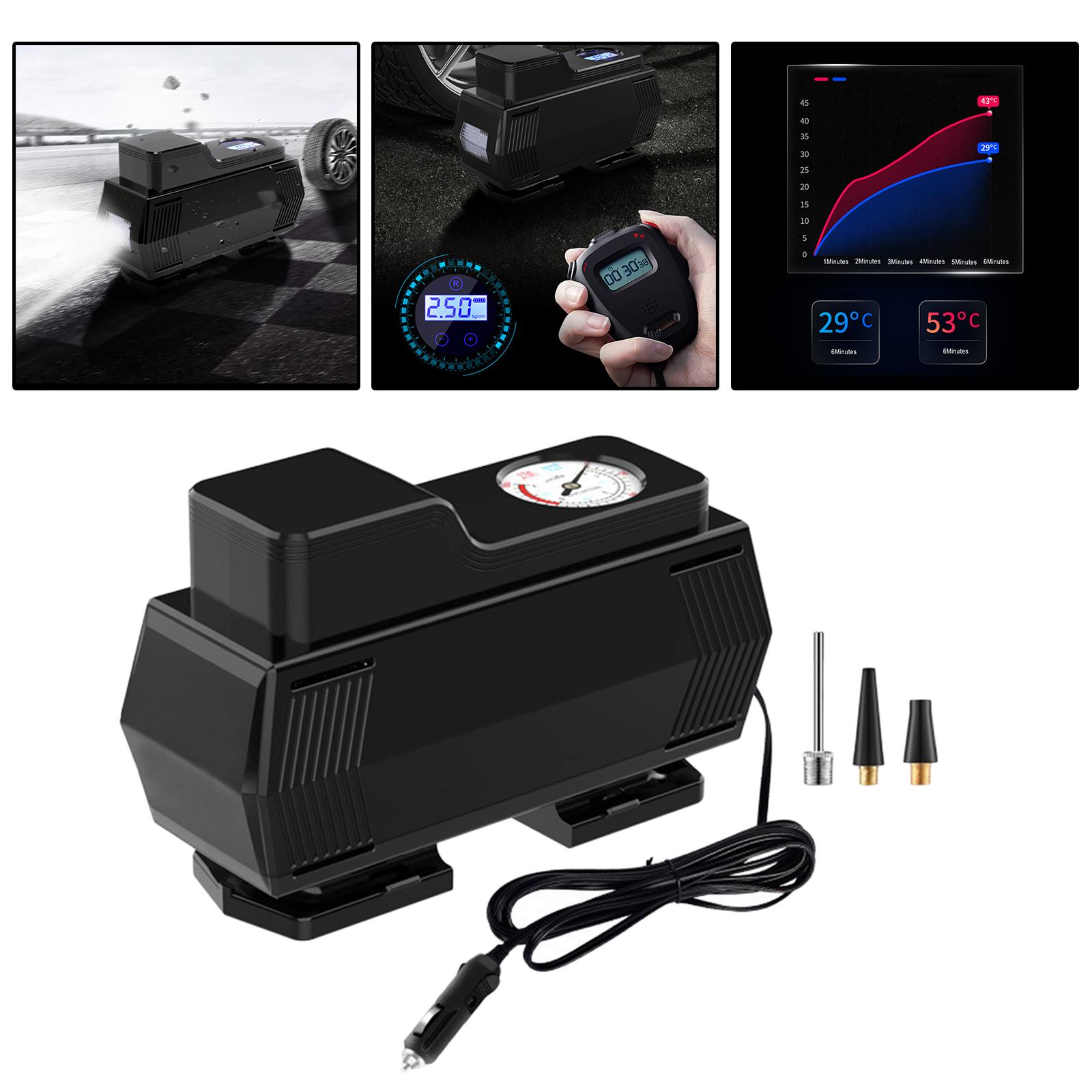 12V Automobile Tire Inflator Pump Air Compressor P... – Grandado