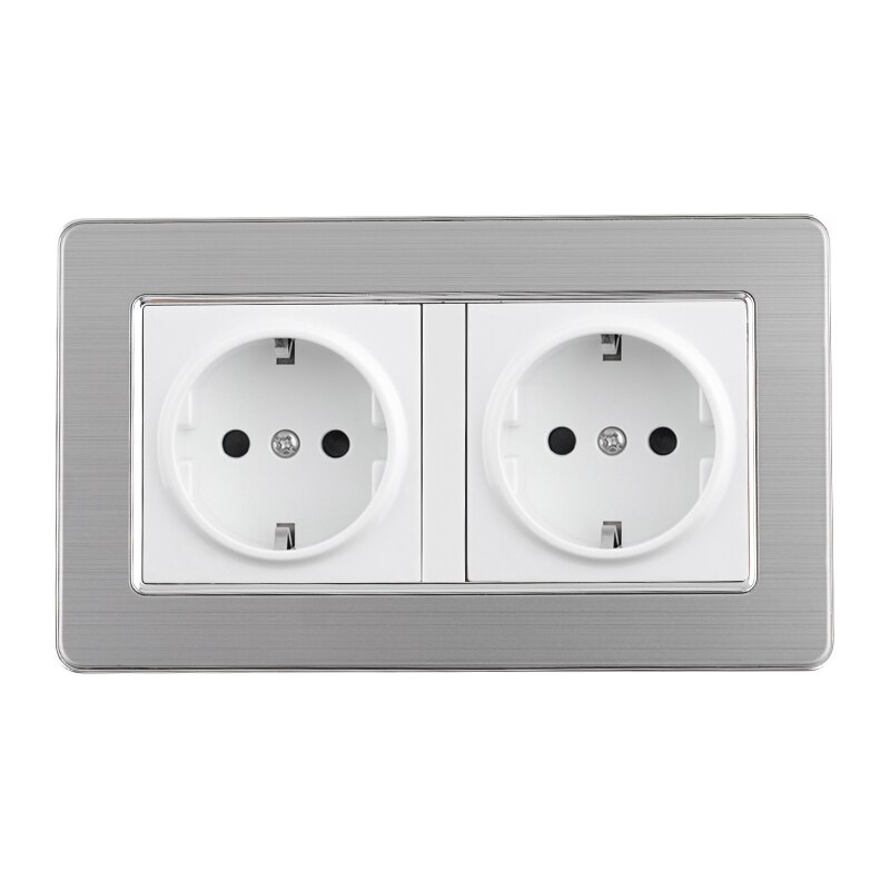Wall Socket EU Standard Electrical Socket AC110V-2... – Vicedeal