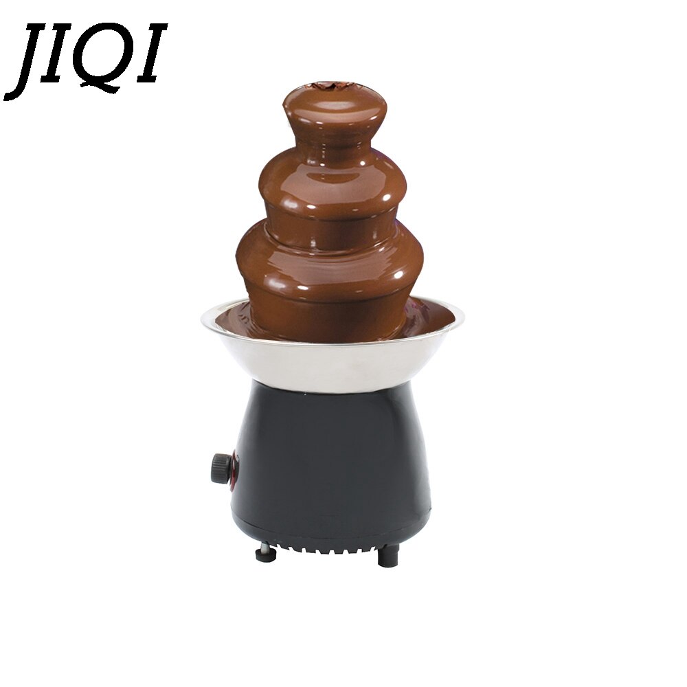 JIQI Mini Chocolate Fountain heating machine 3-Tie... – Grandado