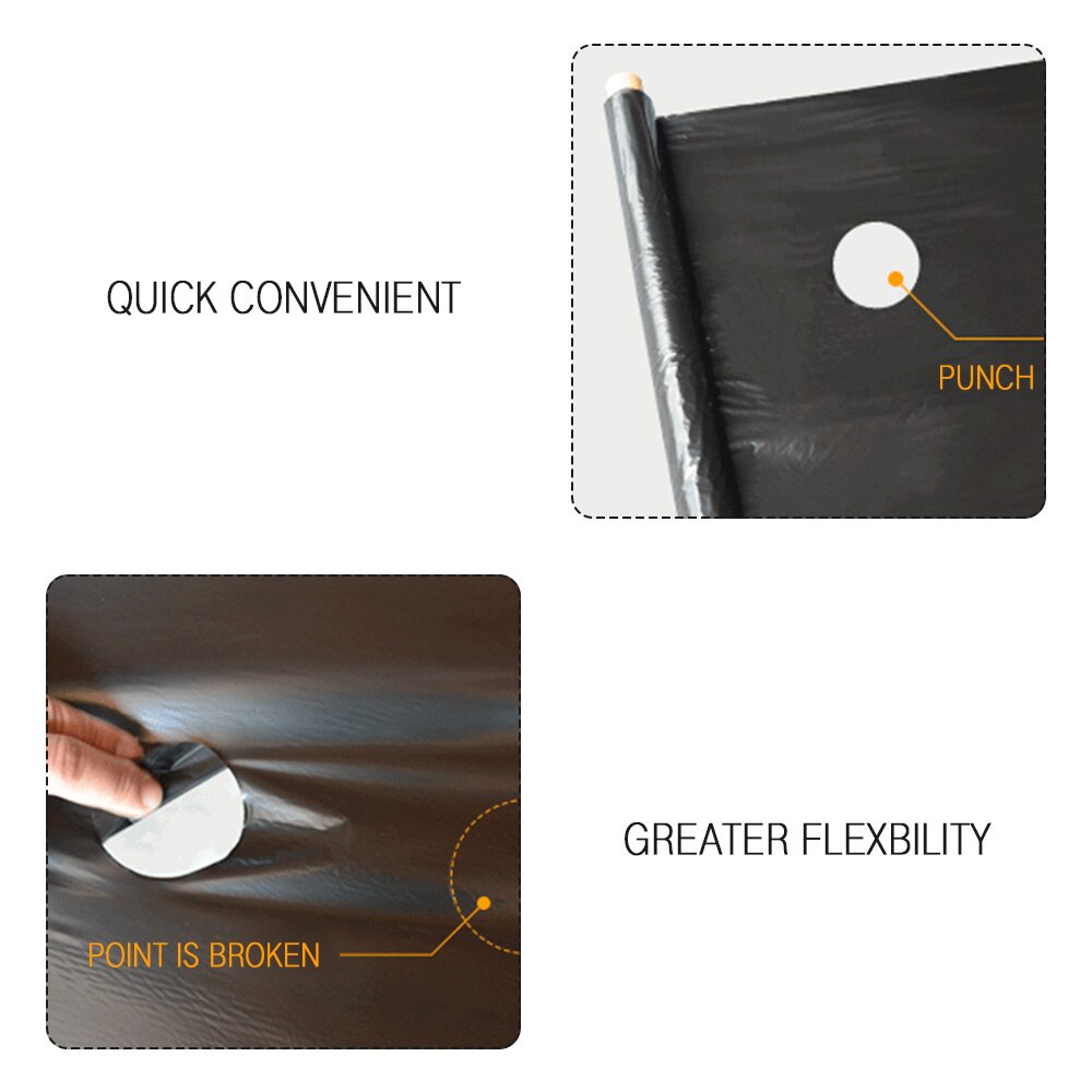 95cm*10m Black Film Vegetable Garden Vegetable See... – Vicedeal