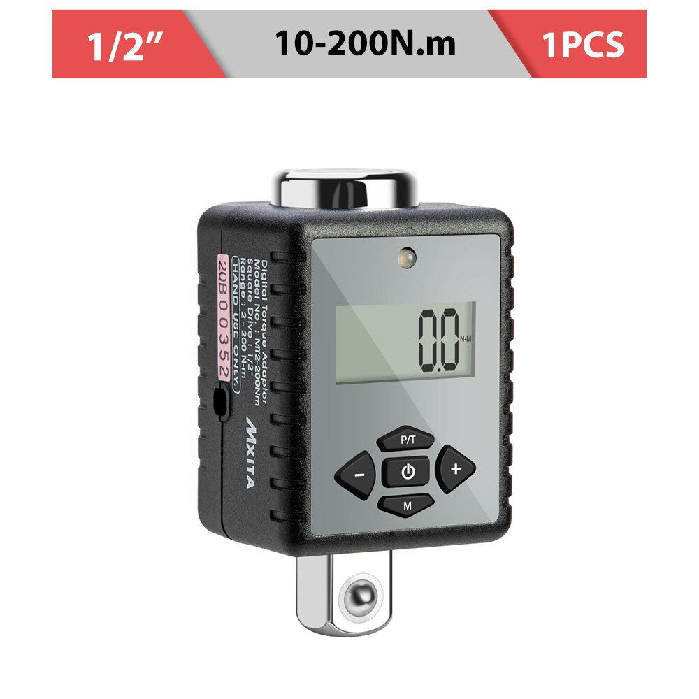 Digital Torque Wrench 1/2" 1/4" 0.3- 340Nm Adjusta... – Vicedeal