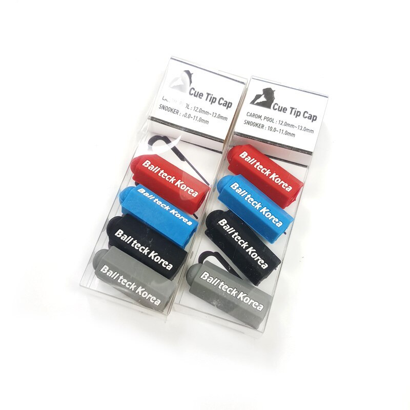 4 kleuren/set Originele Ballteck Siliconen Cue tip... – Vicedeal