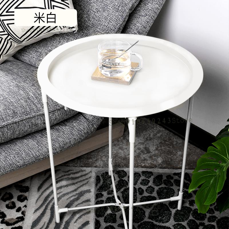 Creatieve Witte Kleine Ronde Tafel Eenvoudige Klei... – Vicedeal