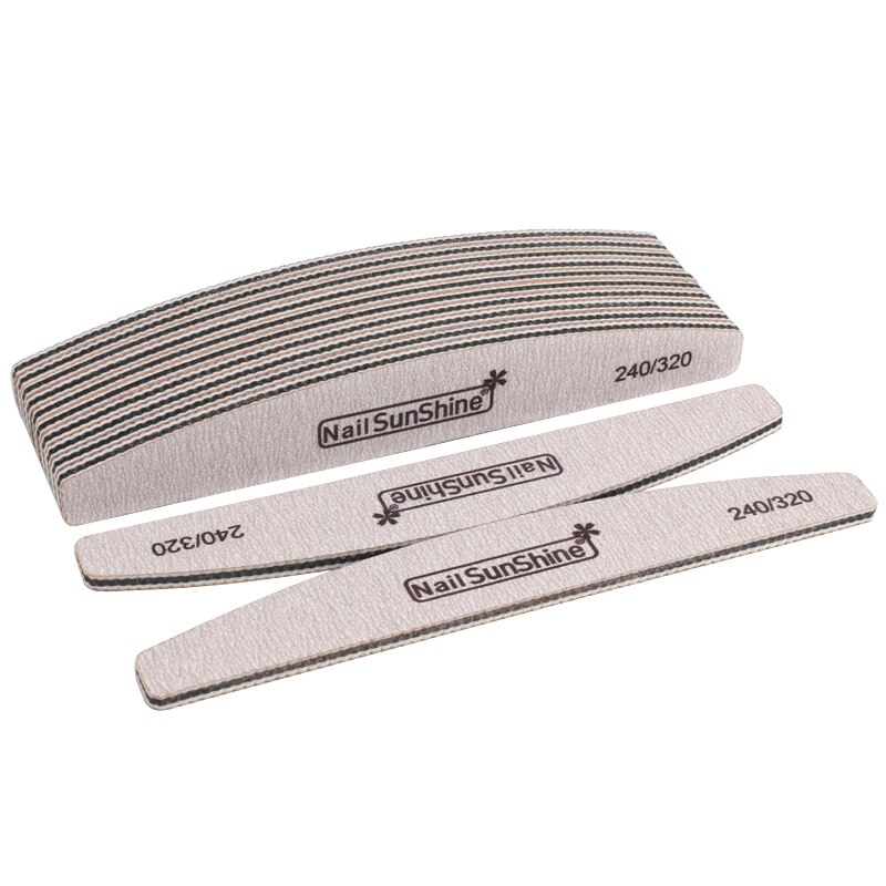 10Pcs/lot Sandpaper Nail File 240/320 Washable str... – Grandado