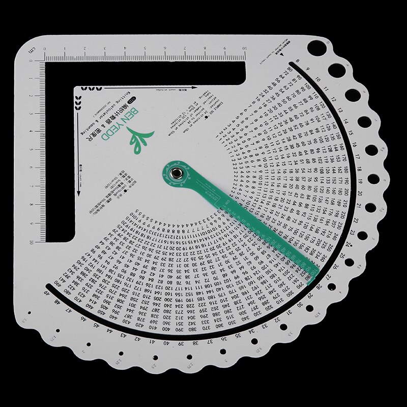 1pc Fan-shaped Pin Gauge Converter Measuring Ruler... – Grandado