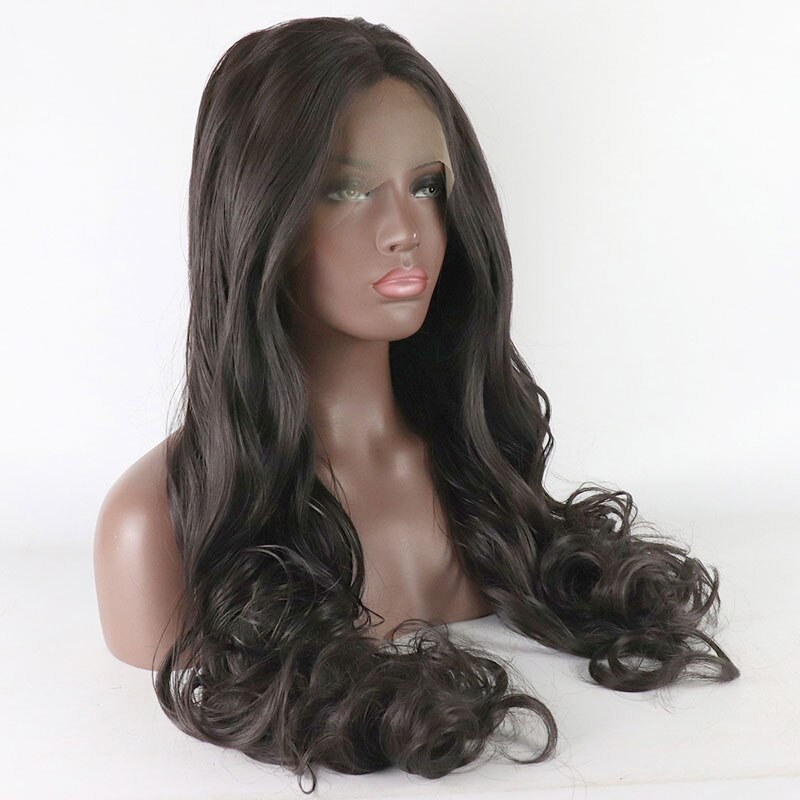 Bombshell Body Wave Synthetic Hair Lace Front Wig ... – Vicedeal