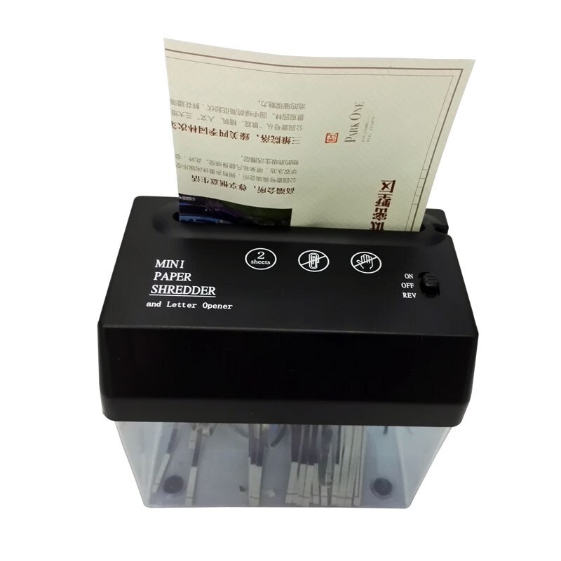 Mini Draagbare Usb Paper Shredder Voor Kantoor Cut... – Vicedeal
