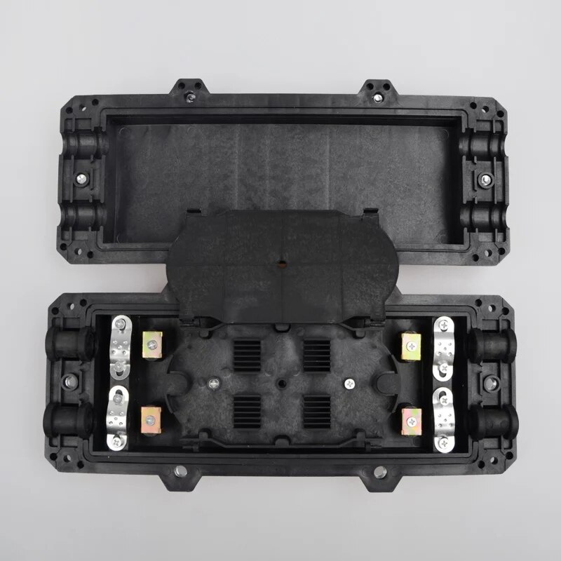 12 core Fiber enclosure 2 IN 2 OUT Horizontal type... – Vicedeal