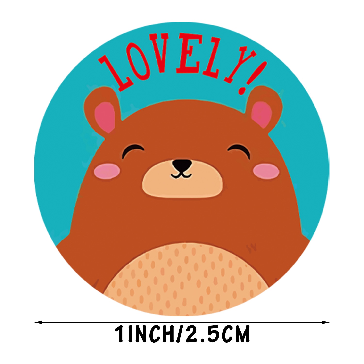 500pcs/roll Reward Sticker Cartoon Animals for Kid... – Grandado