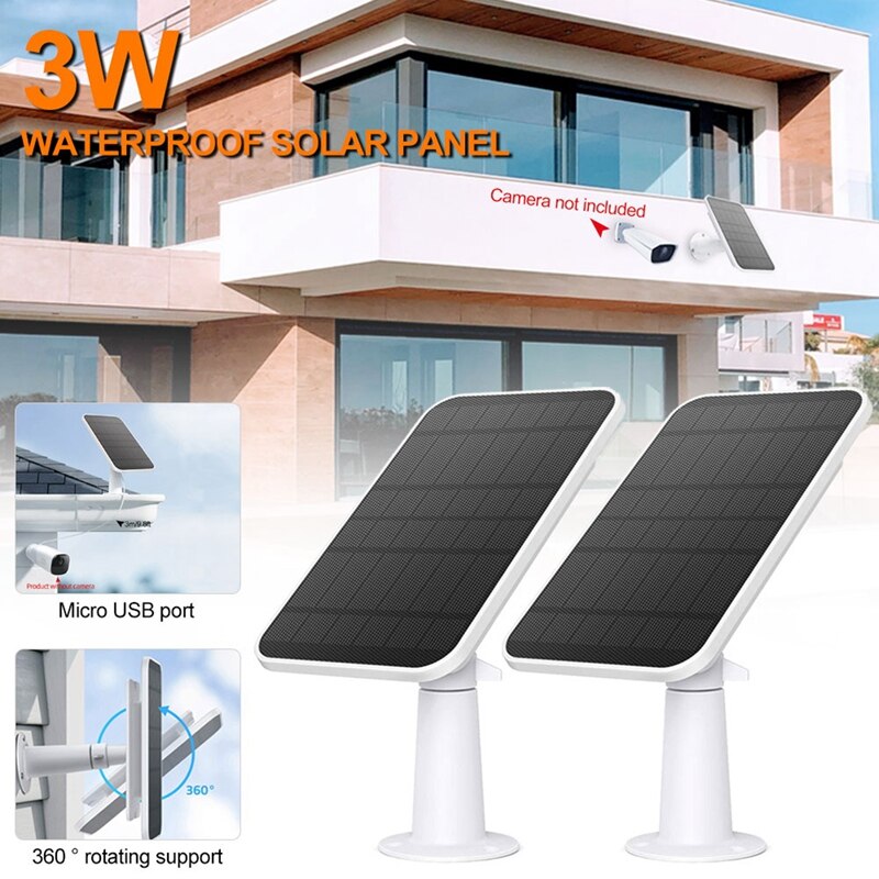 Solar Panels For Security Home Camera Monitor Outd... – Grandado