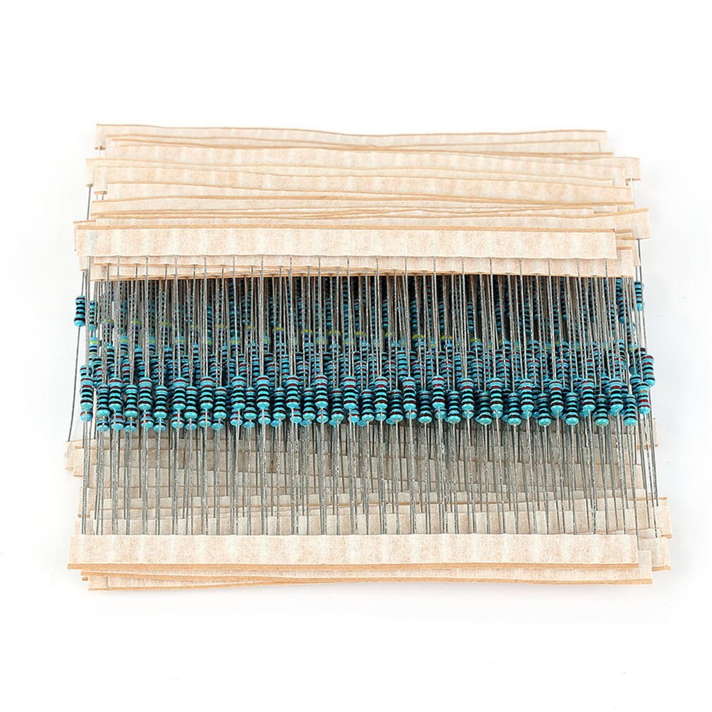 Metal film resistors of 600 pcs/bag 1 / 4W assortm... – Grandado