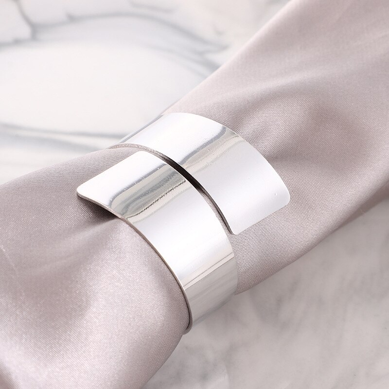 Napkin Buckle Modern Simple Lightning Style Napkin... – Grandado