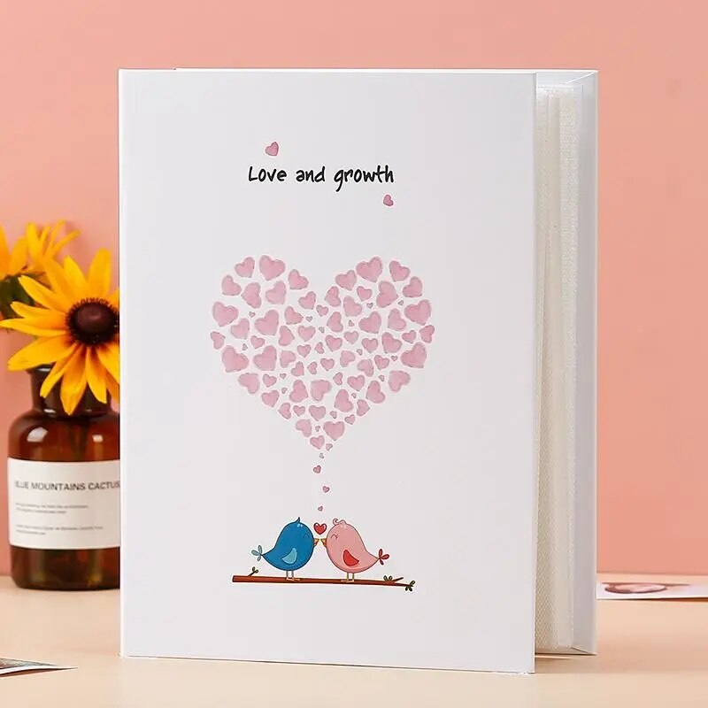 6-inch 100 Pockets Large Capacity Photo Album Book... – Grandado