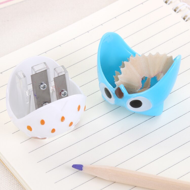 1pcs Cute Cartoon Owl Pencil Sharpener Kawaii Stat... – Grandado