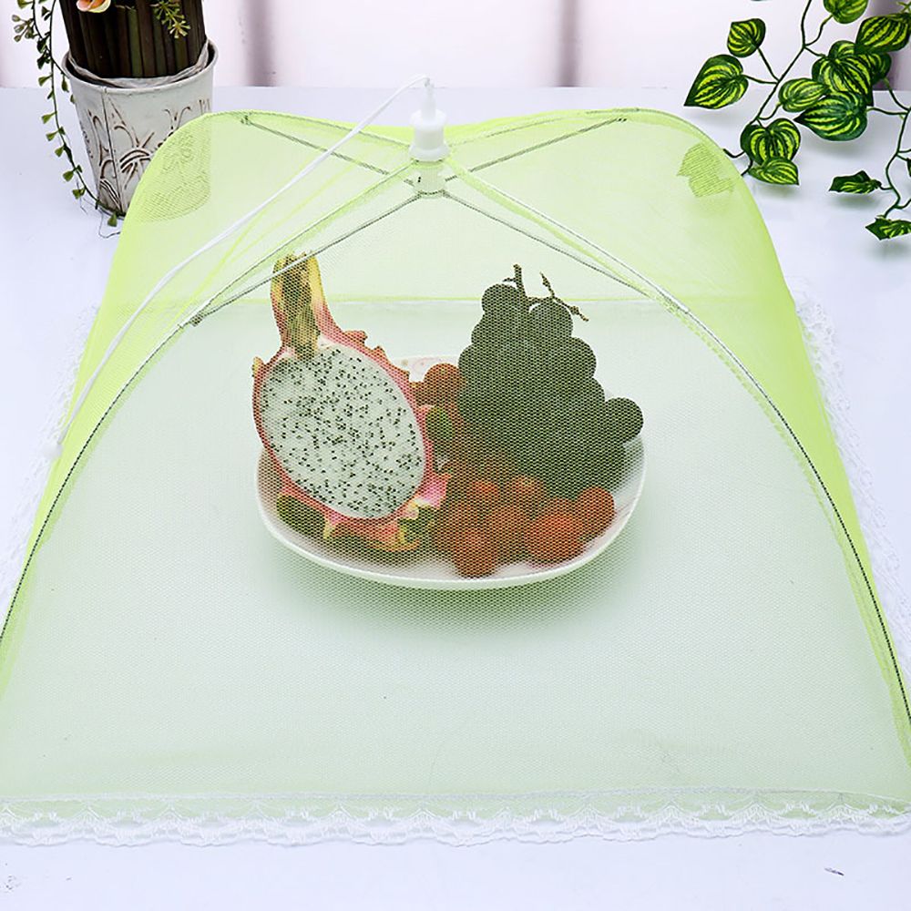 1 PC Folding Food Covers Umbrella Shape Mesh Scree... – Grandado