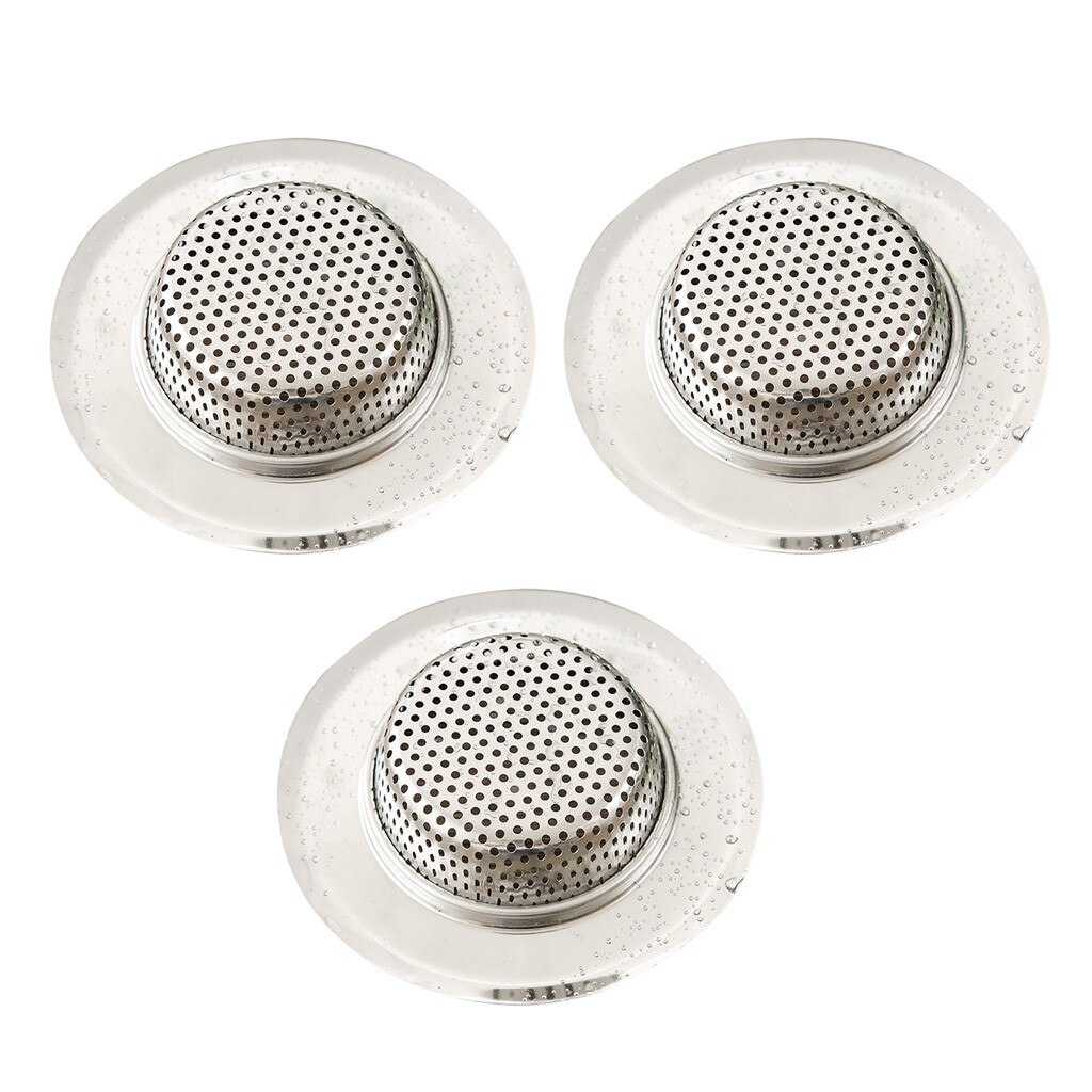 3PCS Stainless Steel Bathtub Hair Catcher Stopper ... – Vicedeal