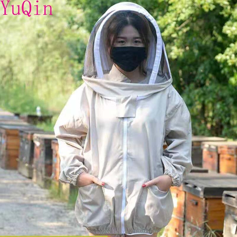 Beekeeping Suit Jacket Veil Set anti-bee clothing ... – Vicedeal