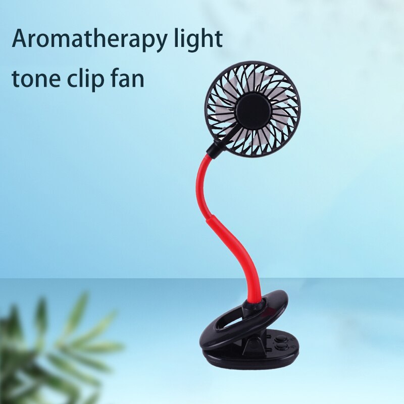 Electric Fan USB Portable Clip Aromatherapy Clip E... – Vicedeal