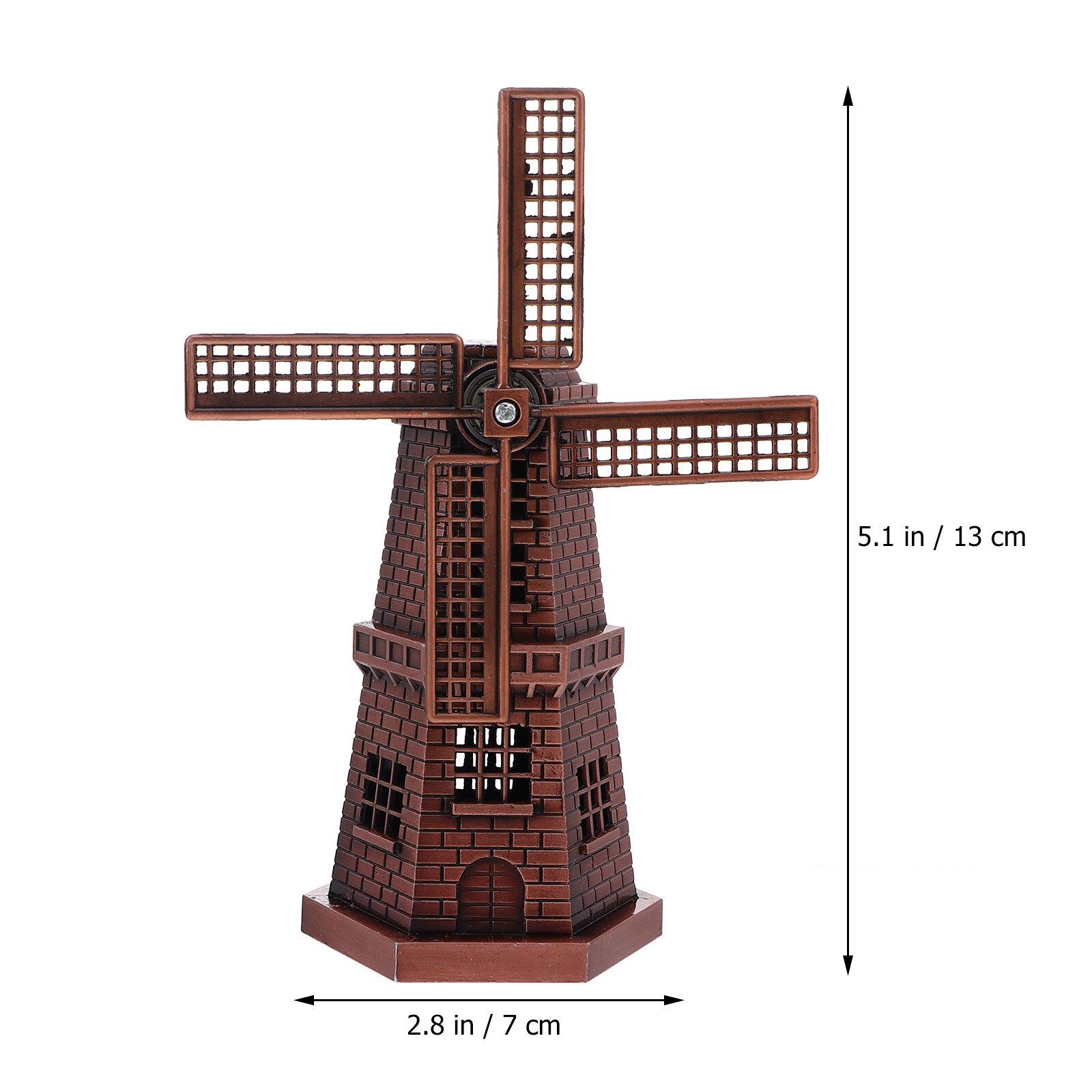 1 Set of Metal Windmill Home Decor Shelf Bookcase ... – Grandado