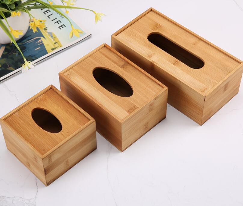 Modern Simple Multi-function Desktop Bamboo Wood T... – Grandado