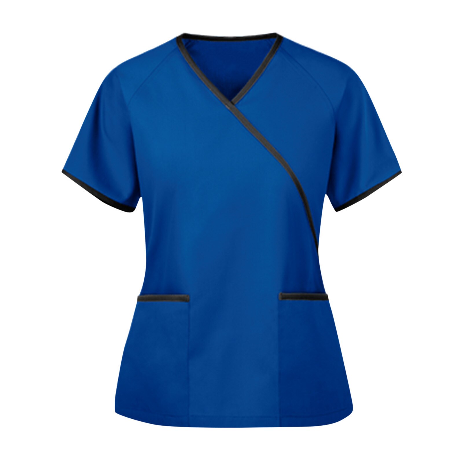 Hospital Carer Nurse Uniform Women's Solid Color V... – Grandado