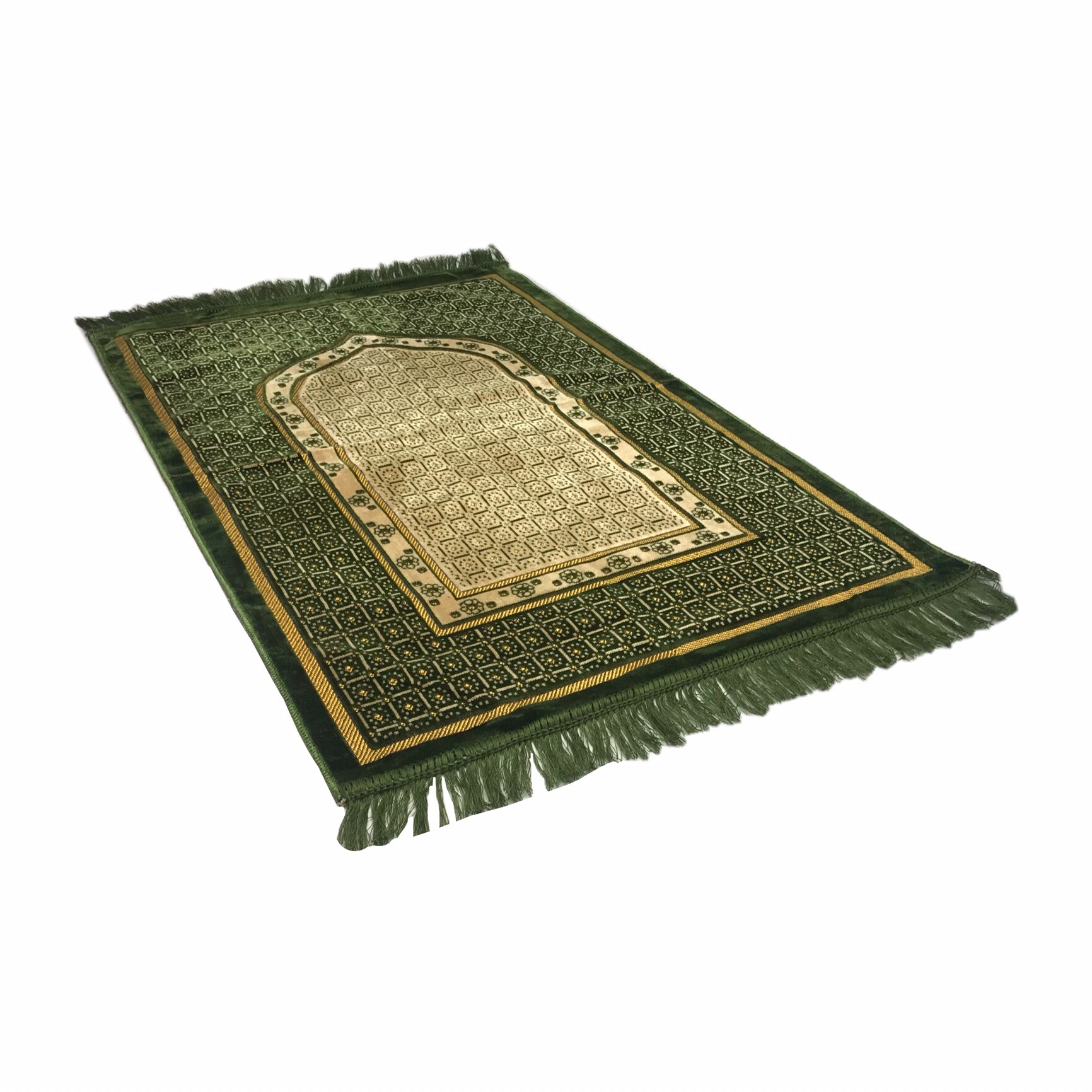Islamic Prayer Rug - Cotton Prayer Mat Muslim Eid ... – Grandado