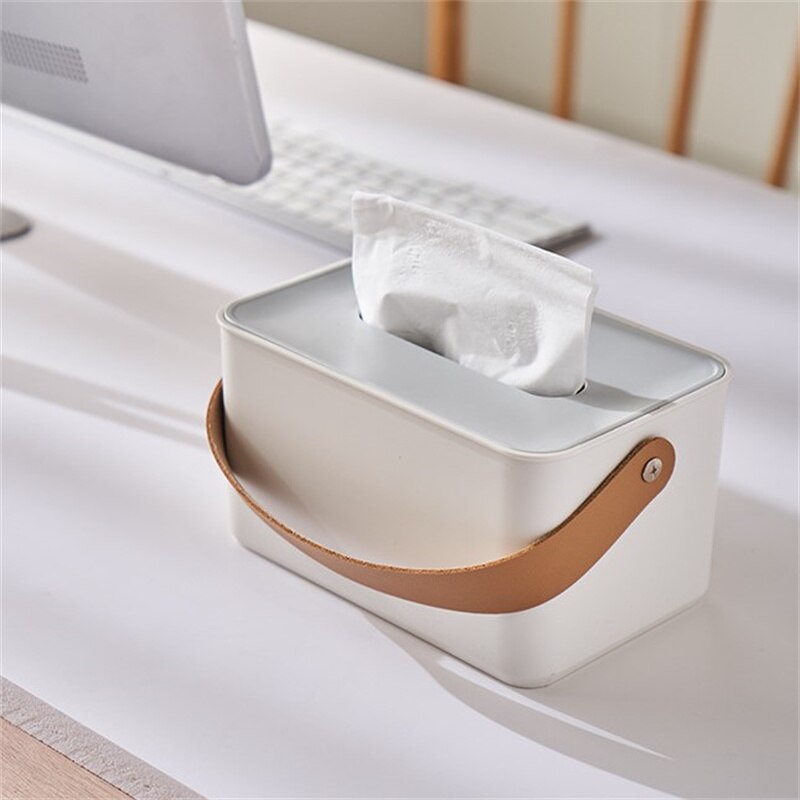 Simple Japanese Tissue Box Portable Napkin Storage... – Grandado