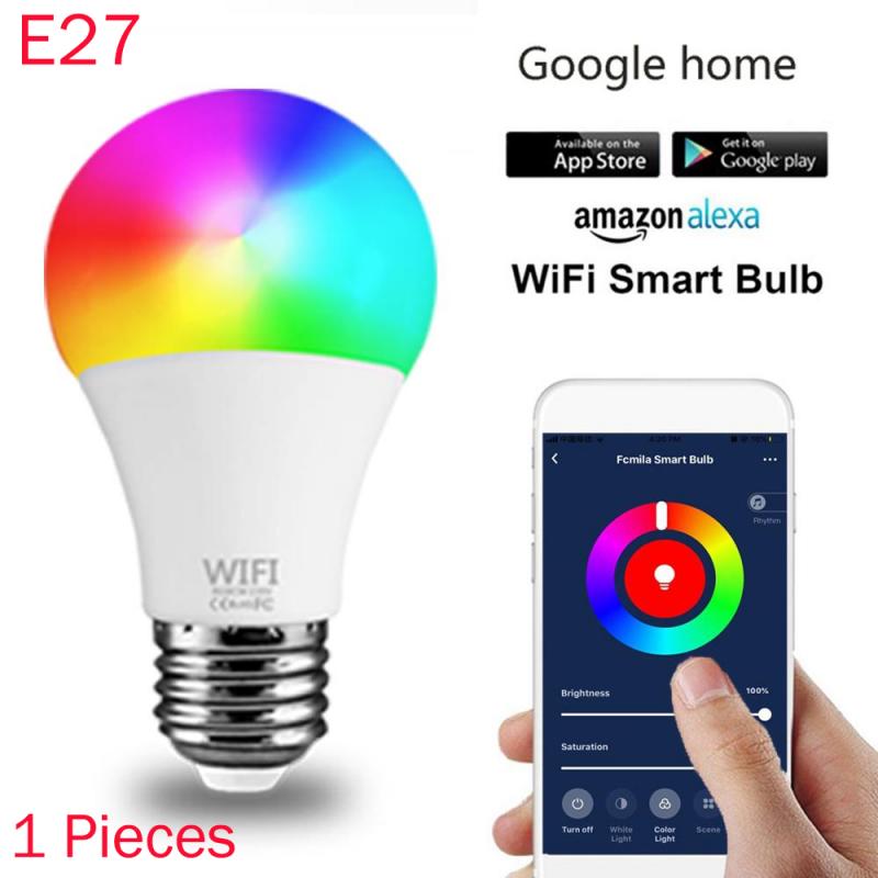 15W Wifi Smart Licht Decoratie Lamp E27 B22 Dimbar... – Vicedeal