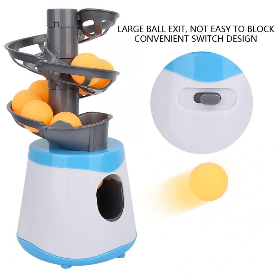 Table Tennis Training Balls Launcher Kids Children... – Grandado