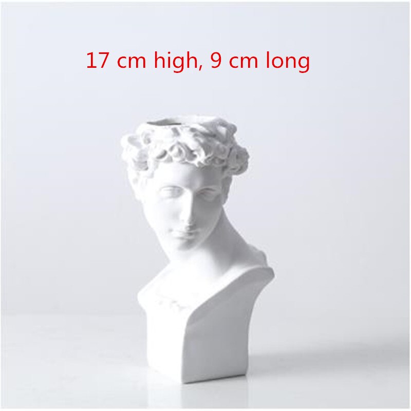 Huvudvas, david head-skulpturkonstverk i europeisk... – Vicedeal