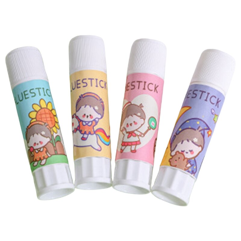 Cute Cartoon Solid Glue Stick Strong Adhesives Glu... – Grandado