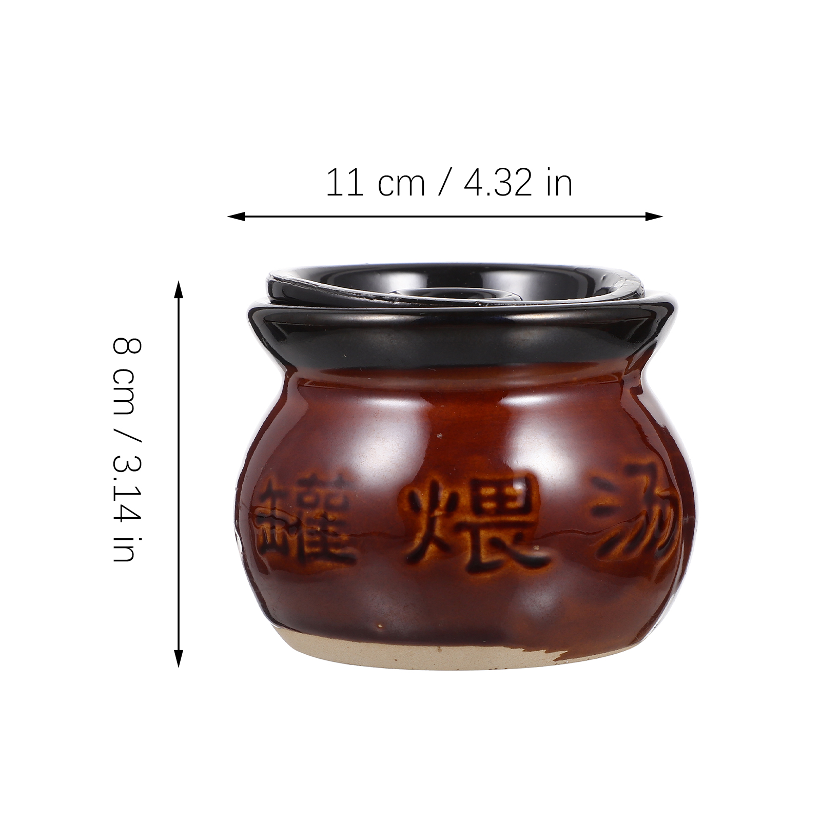 250/800ml Casserole Soup Clay Stew Pots Rice Noodl... – Grandado