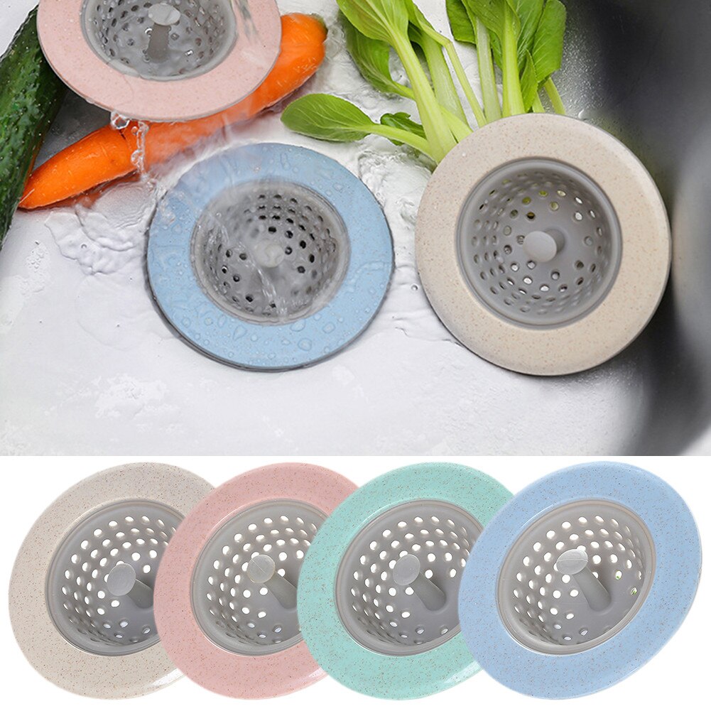 Silicone Sink Strainer Filter Water Stopper Floor ... – Grandado