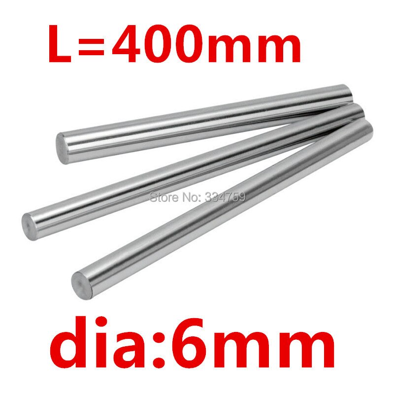 2pcs 6mm linear shaft 400mm of the length linear s... – Grandado