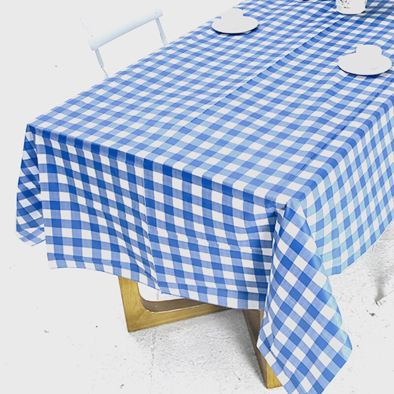 D&Z Dark Blue Table Cover 10pcs PE Disposable Wate... – Grandado