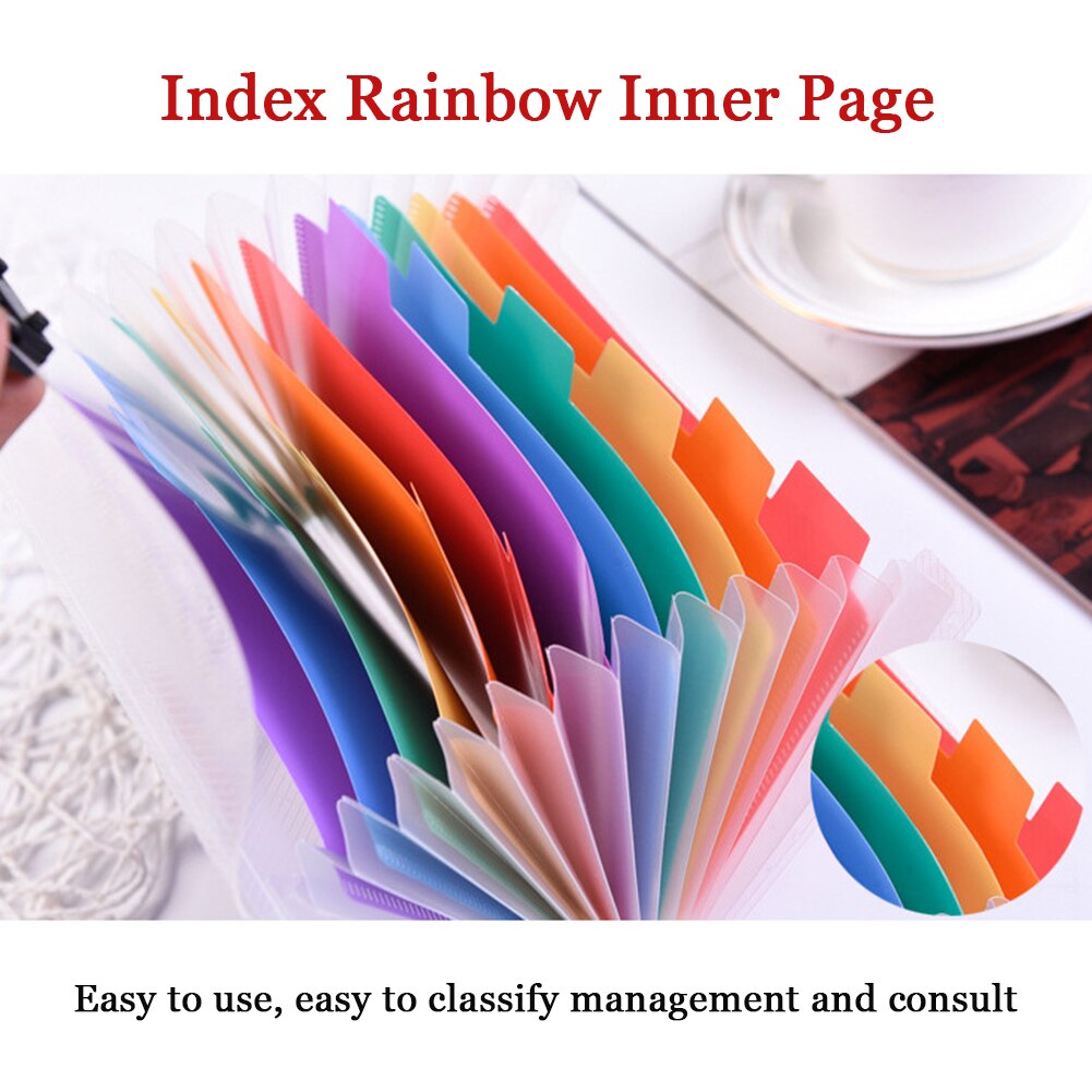 13 Pockets Receipt A6 Accordion Portable Organizer... – Vicedeal