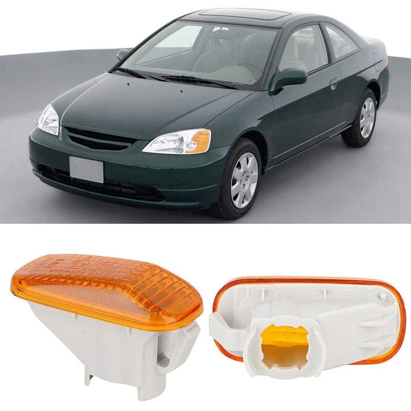 Auto Side Marker Light Signal Indicator Lamp Cover... – Grandado