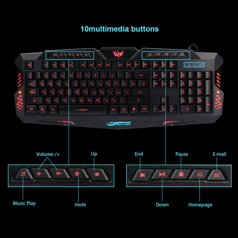 Mechanical Keyboard PC Mechanical Gaming keyboard ... – Grandado