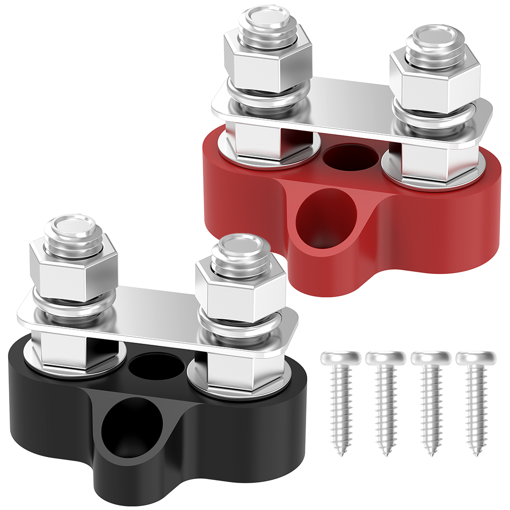 Bus Bar 12V 200A Batterij Stroomverdeelblok 5/16 "... – Grandado