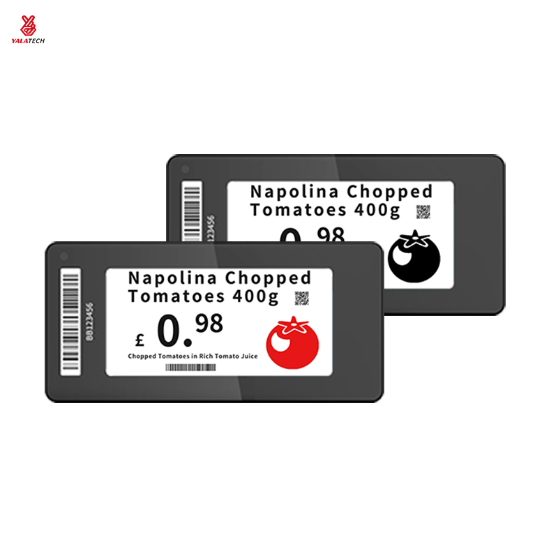 2PCS YalaTech ESL Black 2.66 inch Shelf Label Digi... – Grandado