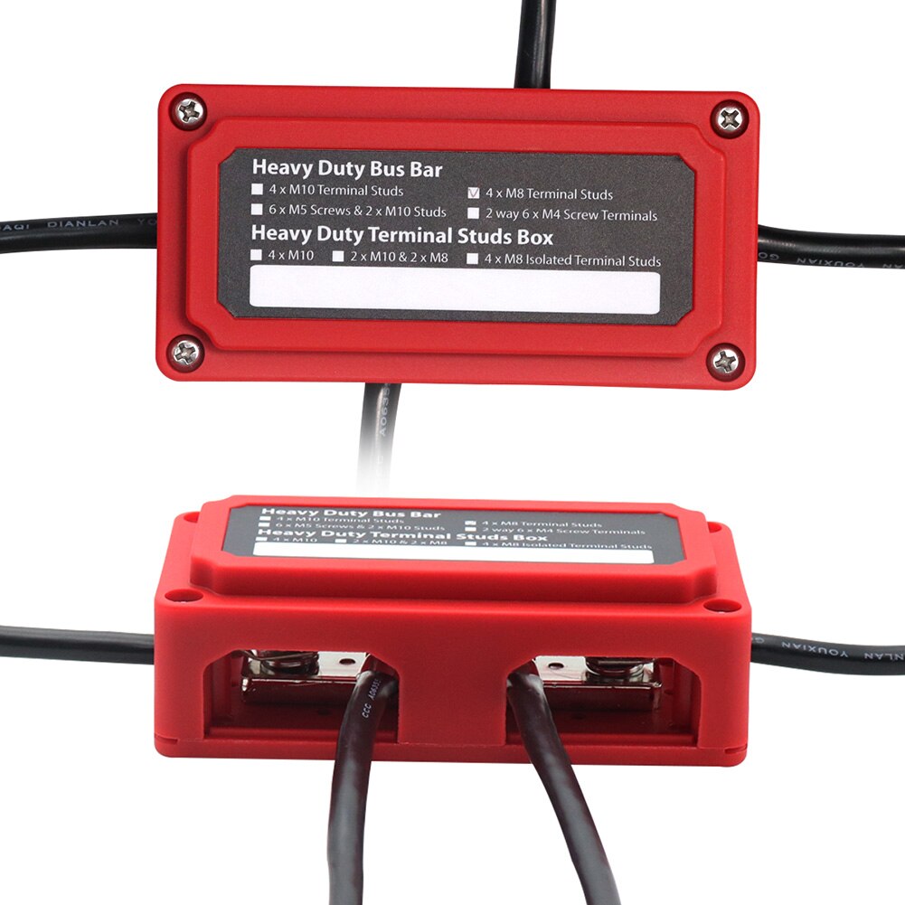 Bus-Bar Box Power Distribution Block Cable DC 48V ... – Vicedeal